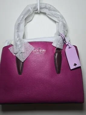 kate spade | Bags | Nwt Kate Spade Dani Small Satchel Berry Blitz ...